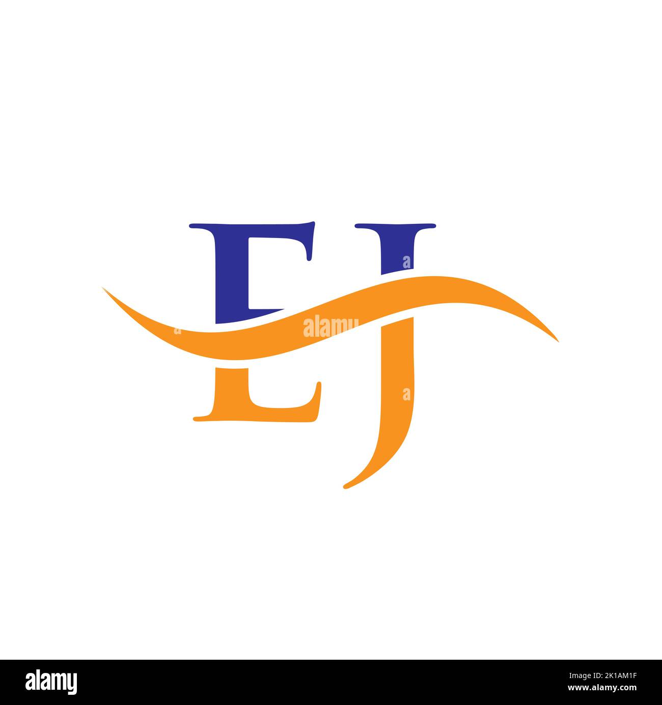 EJ Combine Letter Logo Vector Template. Letter EJ Logo Design Modern ...