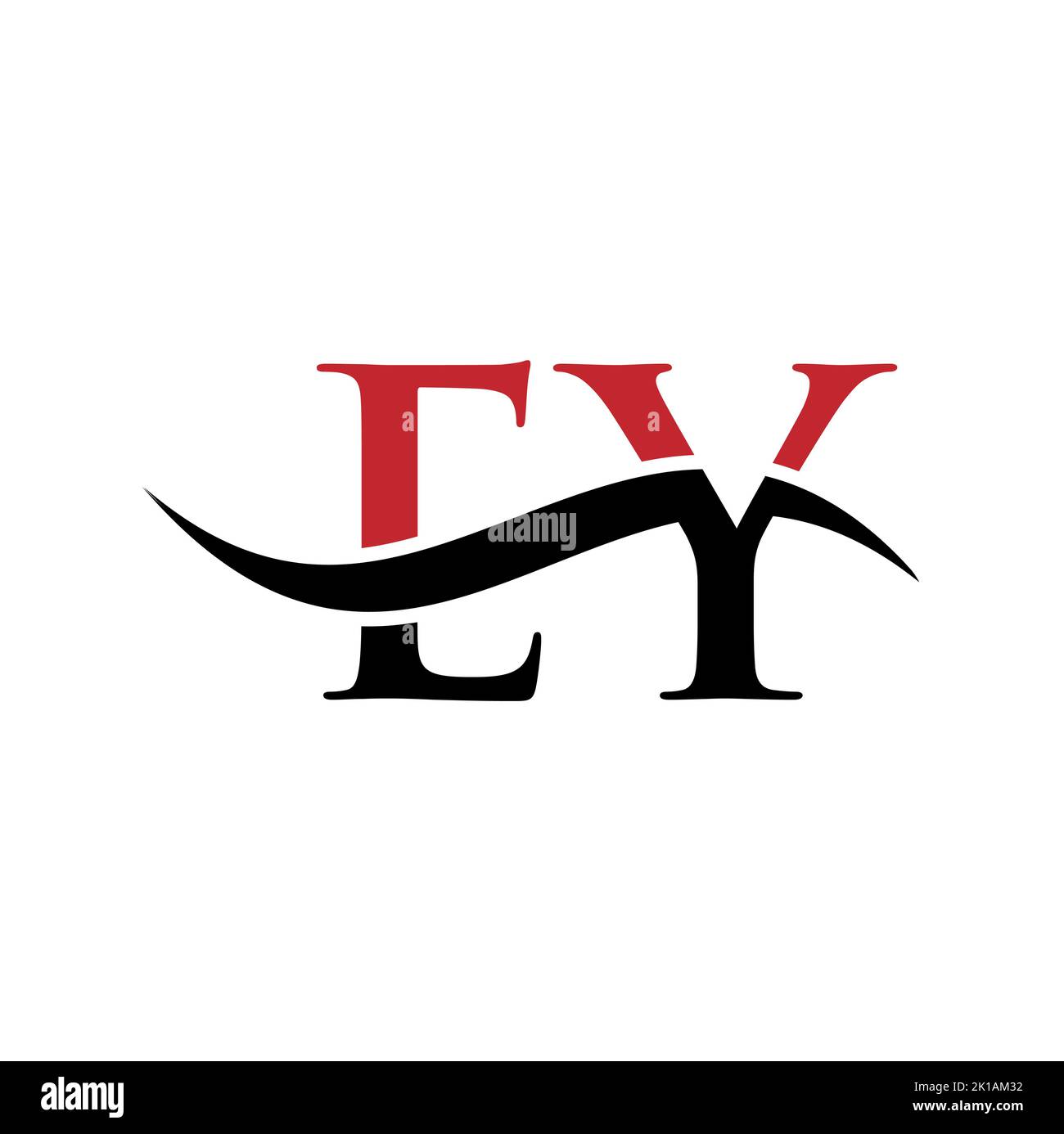 EY Combine Letter Logo Vector Template. Letter EY Logo Design Modern ...