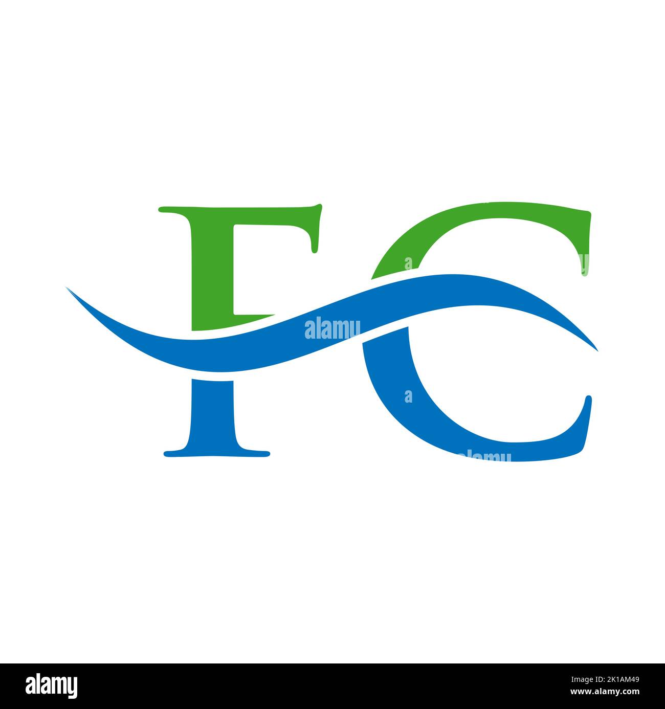 FC Combine Letter Logo Vector Template. Letter FC Logo Design Modern ...