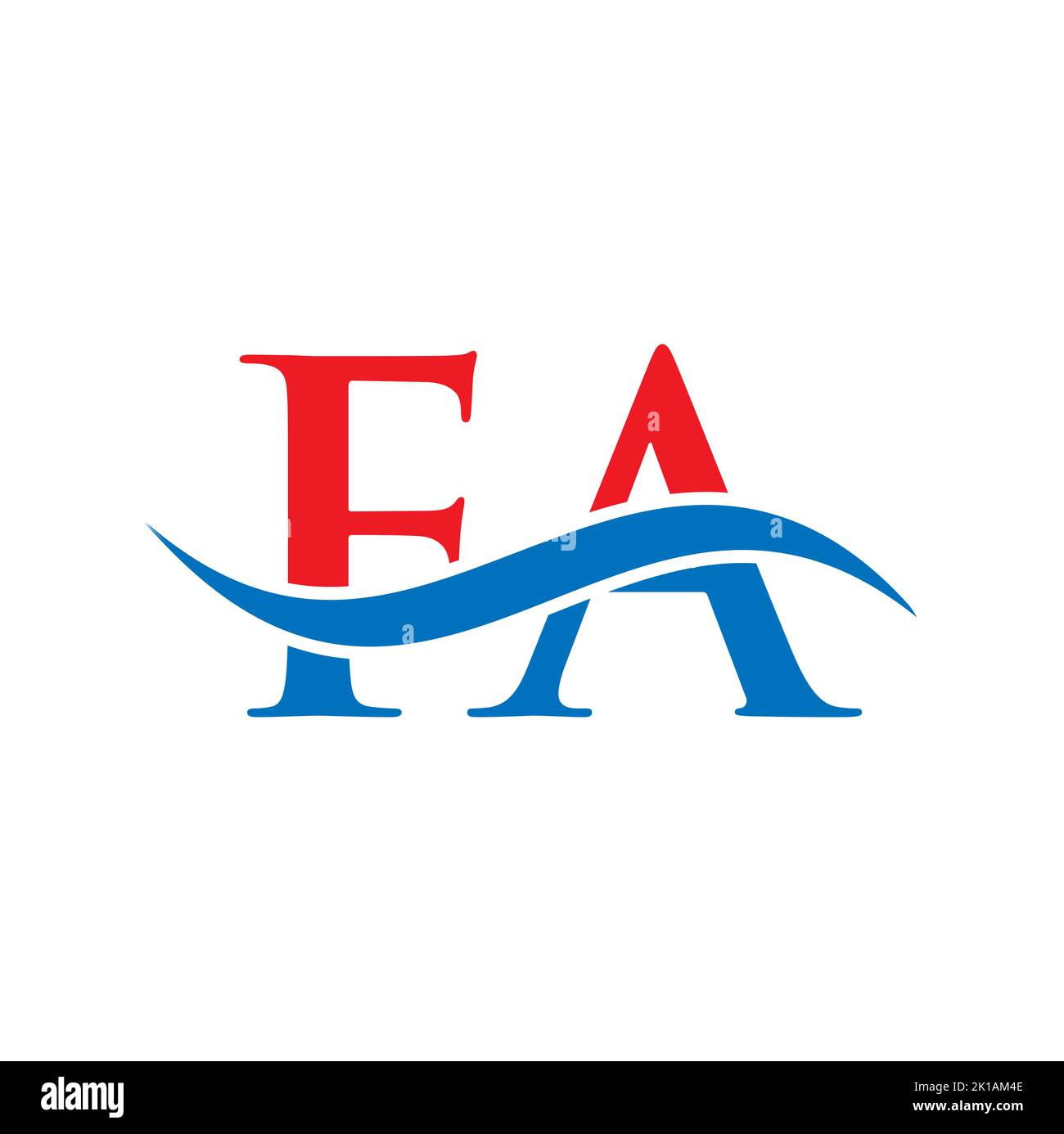 FA Combine Letter Logo Vector Template. Letter FA Logo Design Modern ...