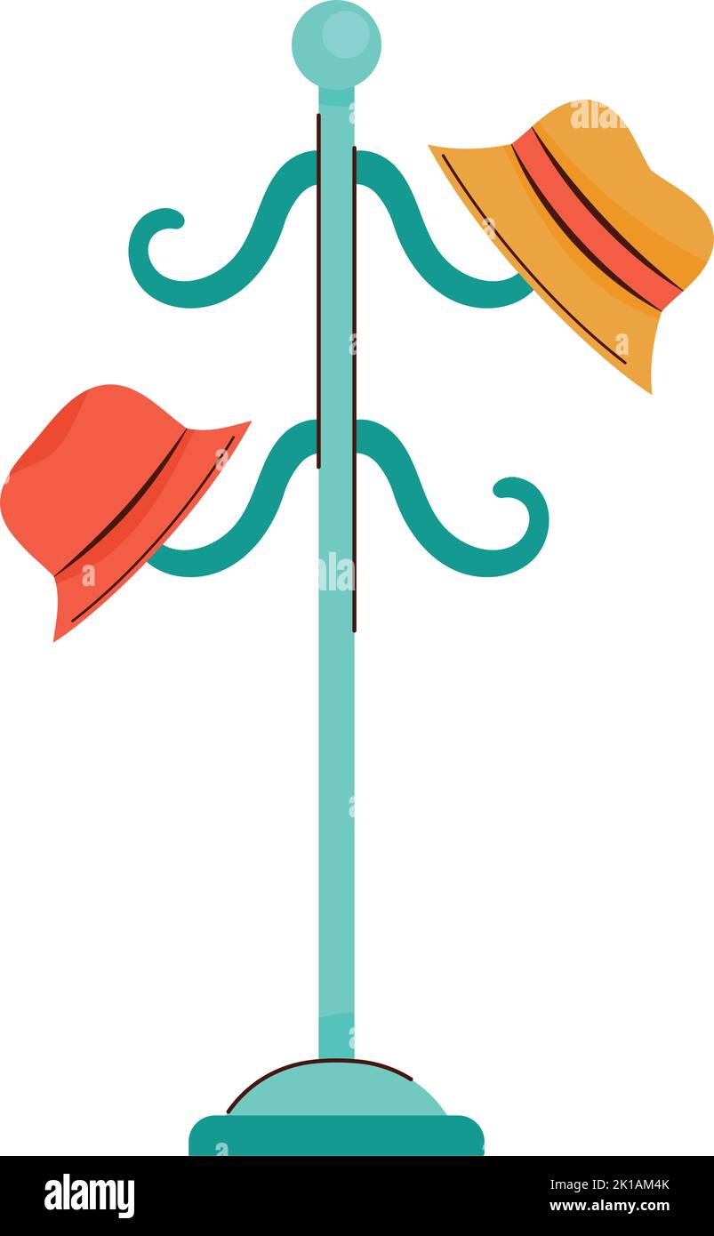 Rack of hats Stock Vector Images - Alamy