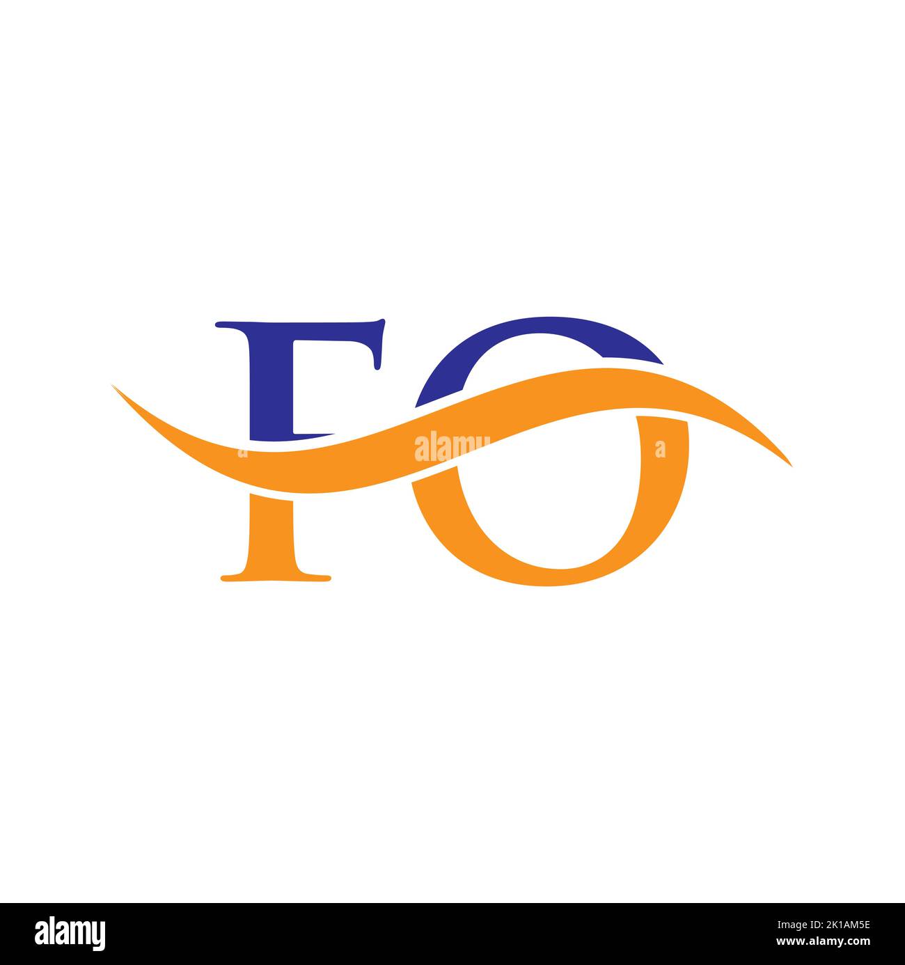 FO Combine Letter Logo Vector Template. Letter FO Logo Design Modern ...