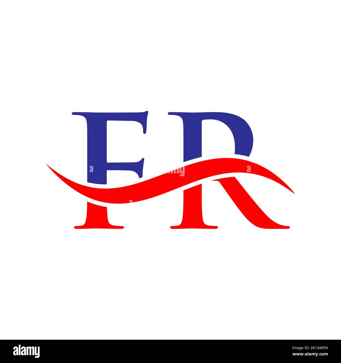 FR Combine Letter Logo Vector Template. Letter FR Logo Design Modern ...