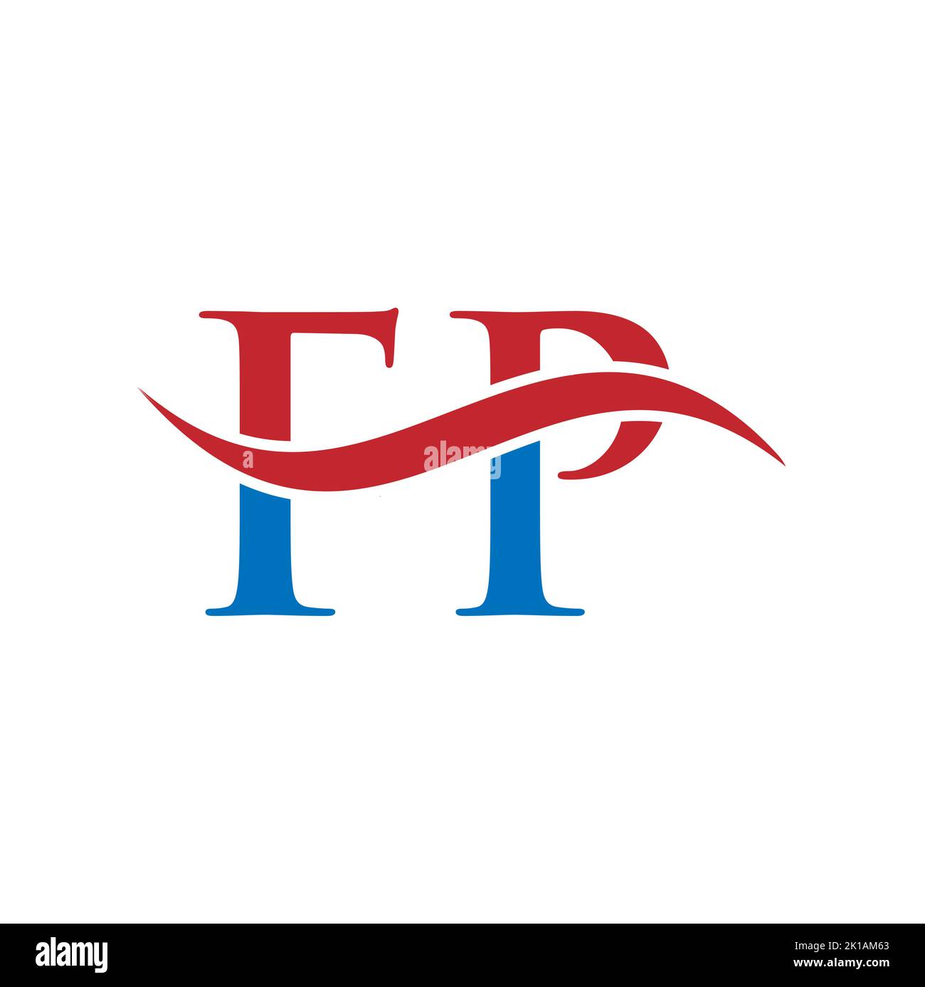 FP Combine Letter Logo Vector Template. Letter FP Logo Design Modern ...