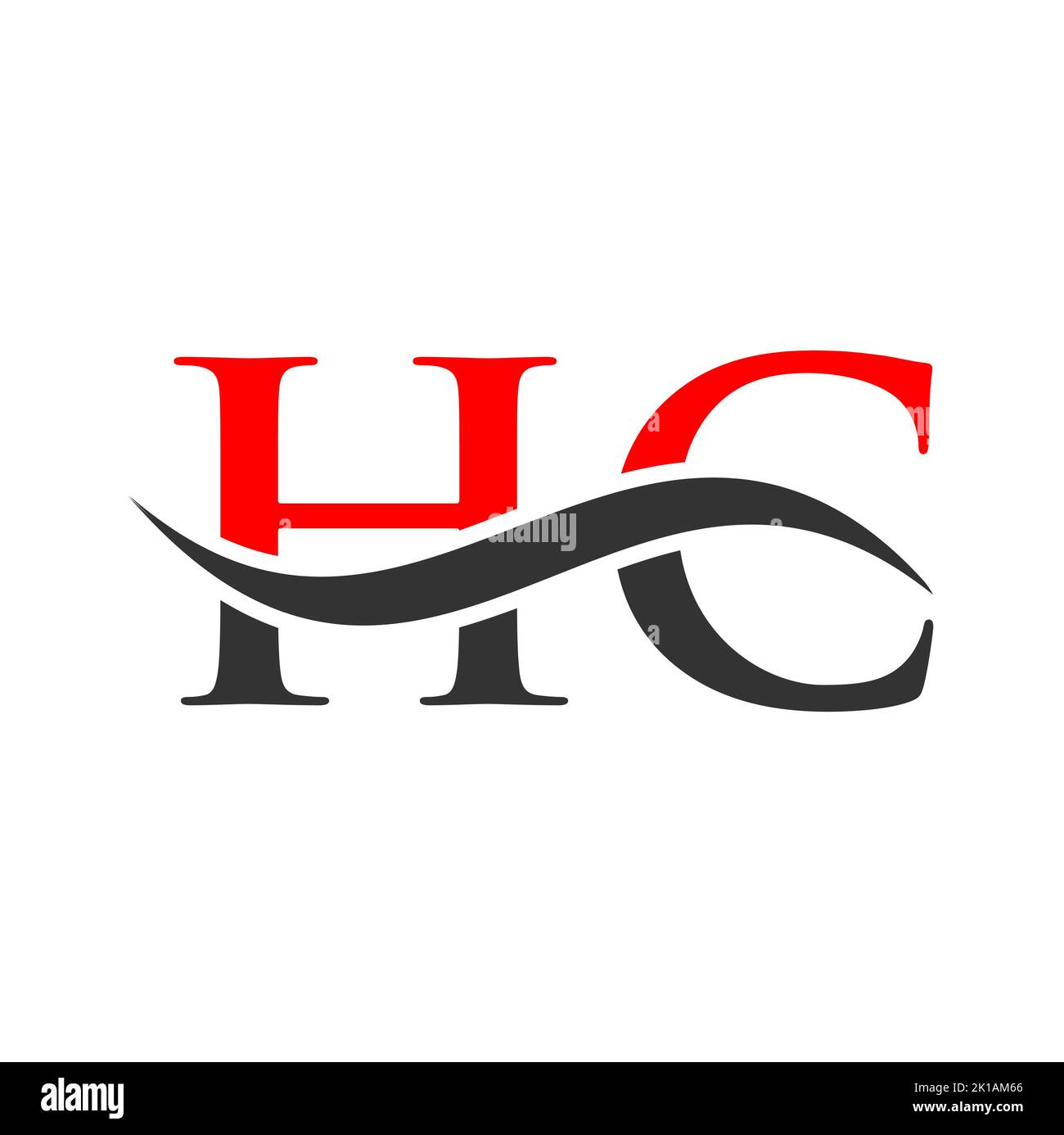 HC Combine Letter Logo Vector Template. Letter HC Logo Design Modern ...