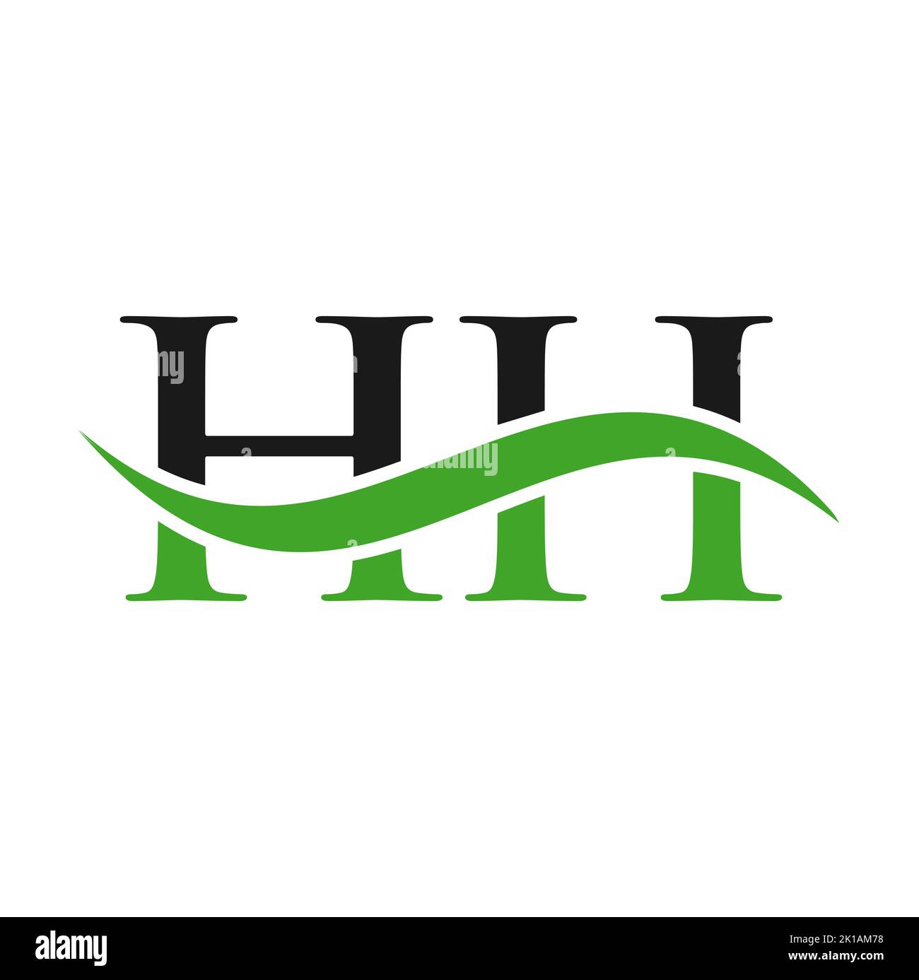 HH Combine Letter Logo Vector Template. Letter HH Logo Design Modern ...