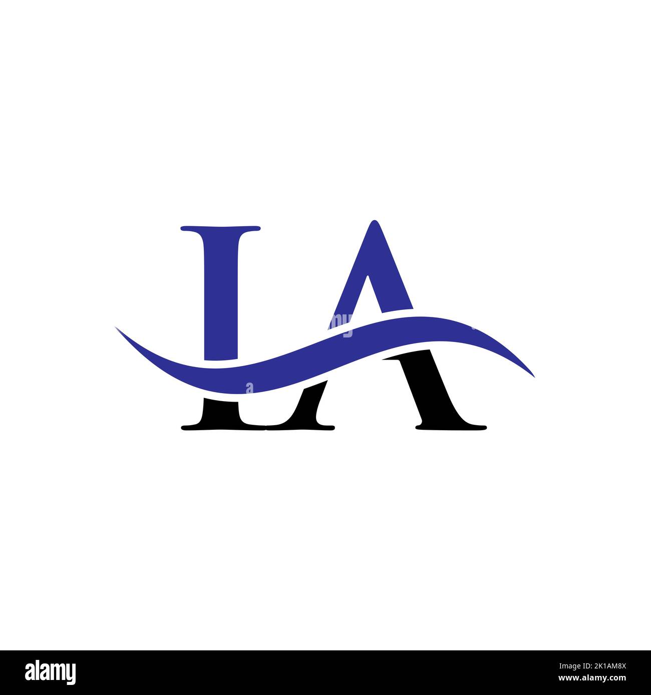 IA Combine Letter Logo Vector Template. Letter IA Logo Design Modern ...