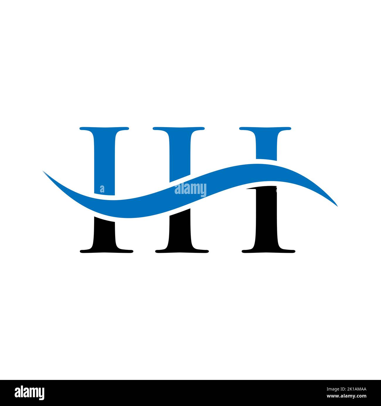 IH Combine Letter Logo Vector Template. Letter IH Logo Design Modern ...