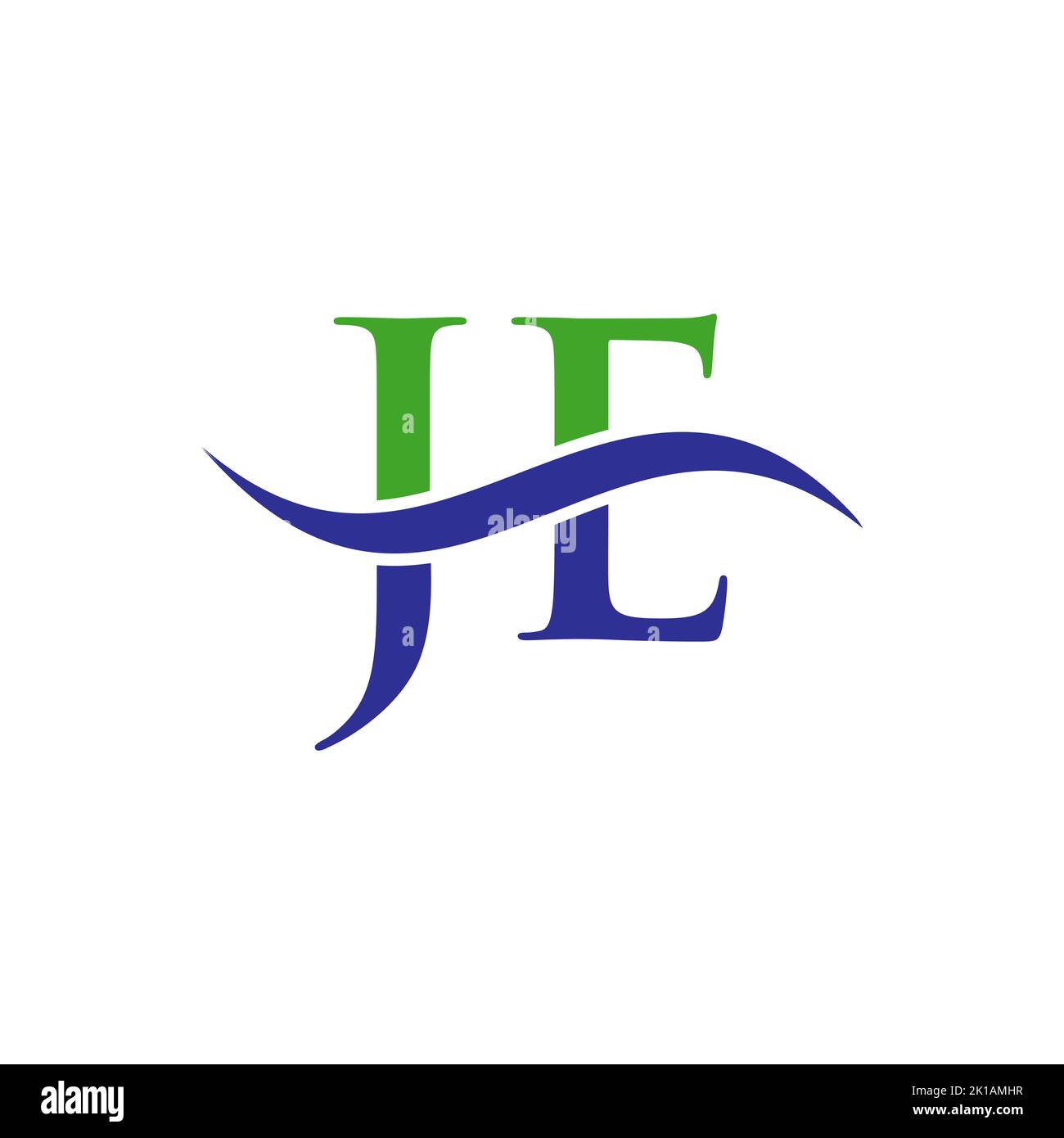 JE Combine Letter Logo Vector Template. Letter JE Logo Design Modern ...