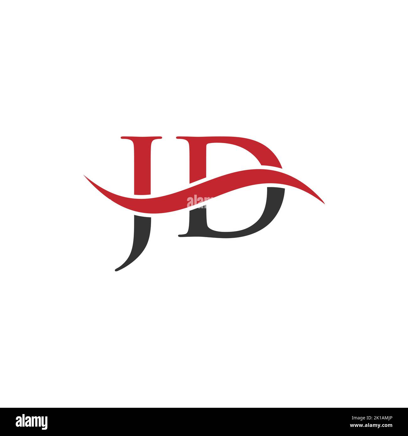 JD Combine Letter Logo Vector Template. Letter JD Logo Design Modern ...