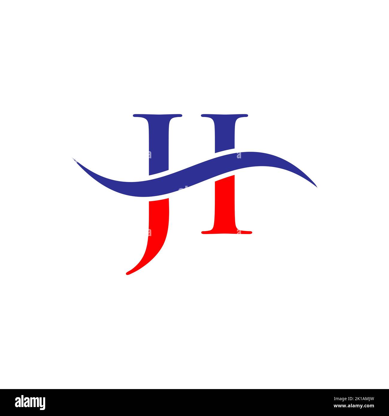 JI Combine Letter Logo Vector Template. Letter JI Logo Design Modern ...