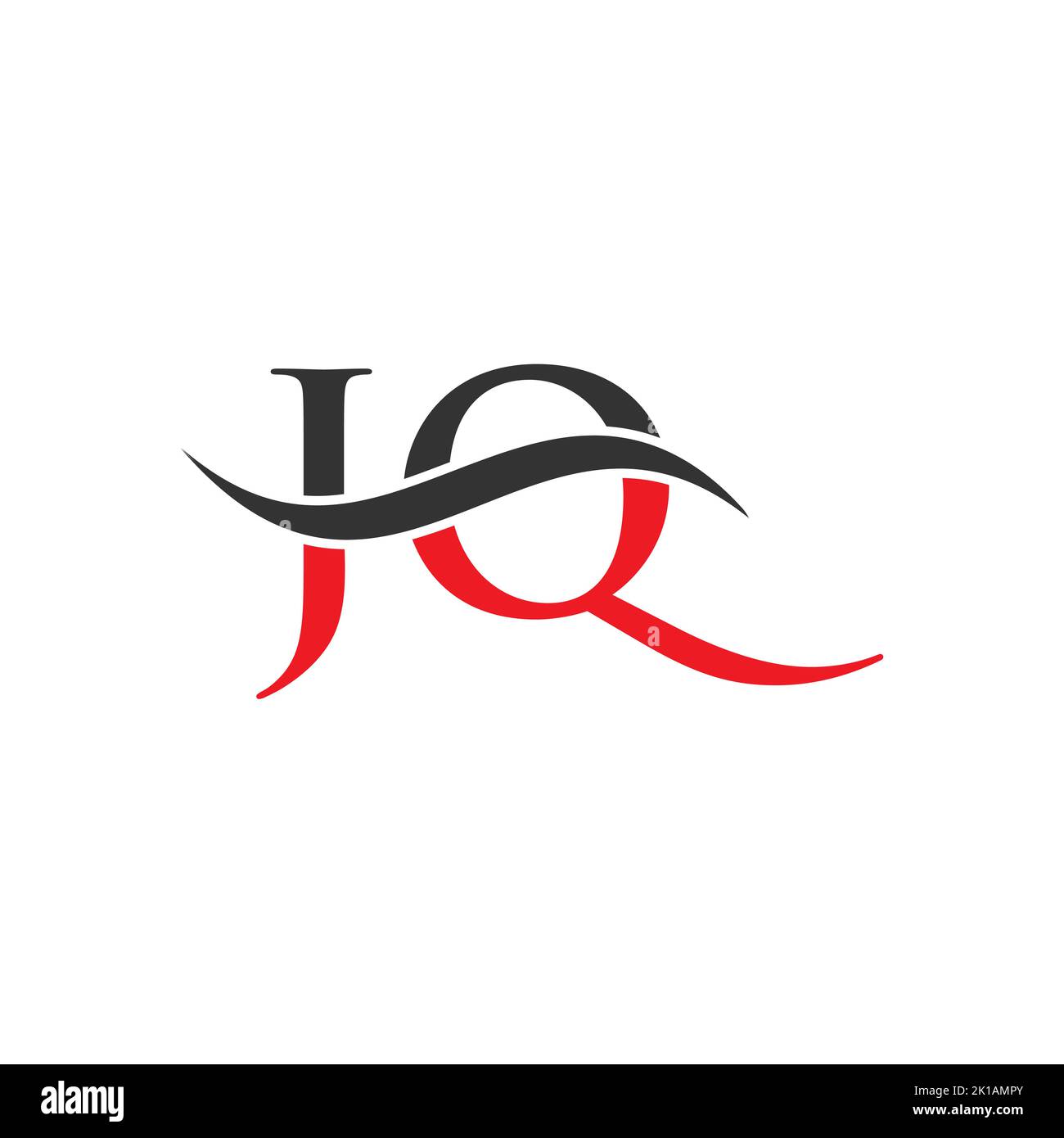 JQ Combine Letter Logo Vector Template. Letter JQ Logo Design Modern ...
