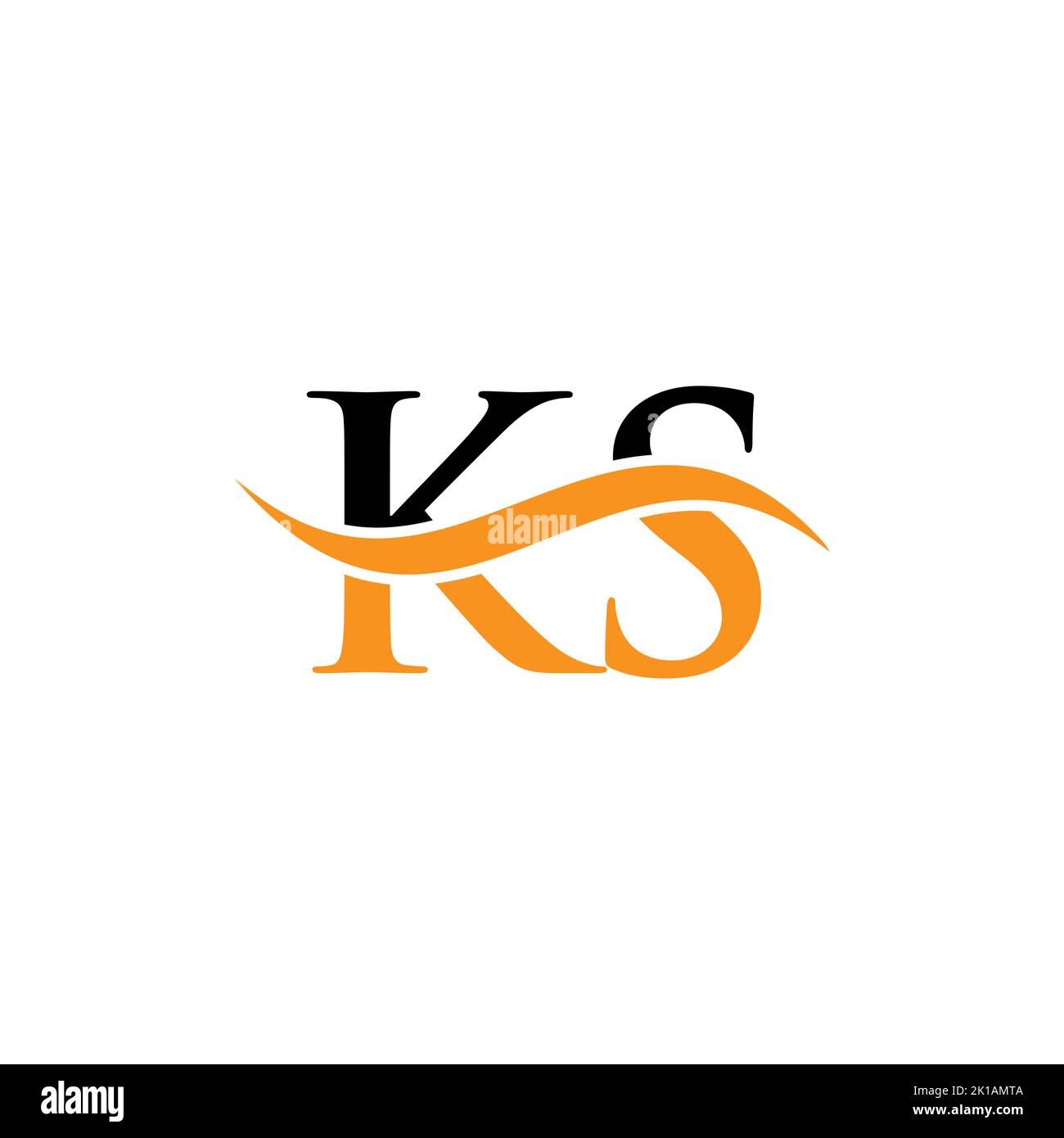 KS Combine Letter Logo Vector Template. Letter KS Logo Design Modern ...