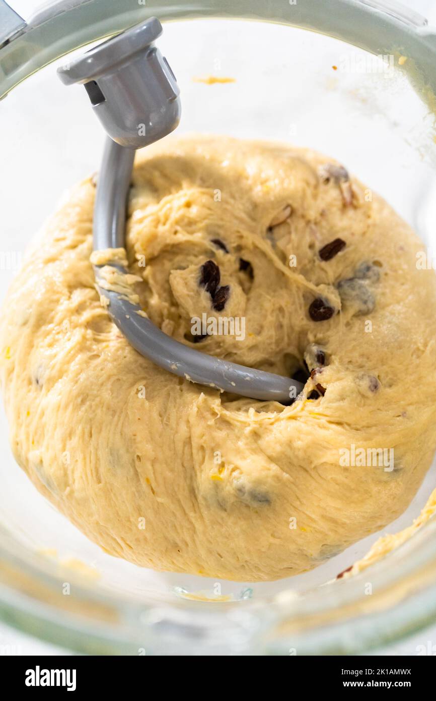 Mini Easter Bread Kulich Stock Photo - Alamy