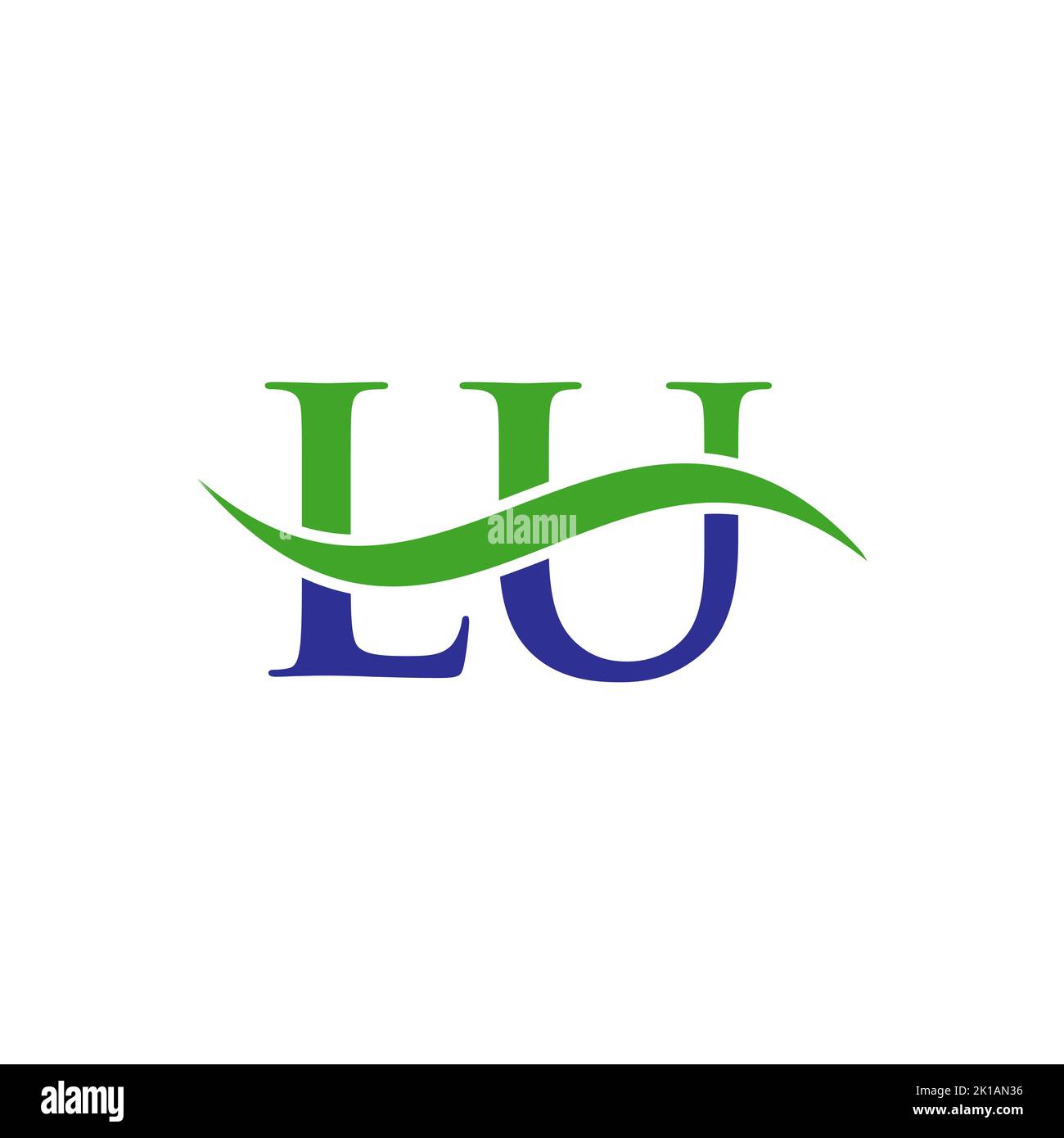 LU Combine Letter Logo Vector Template. Letter LU Logo Design Modern ...