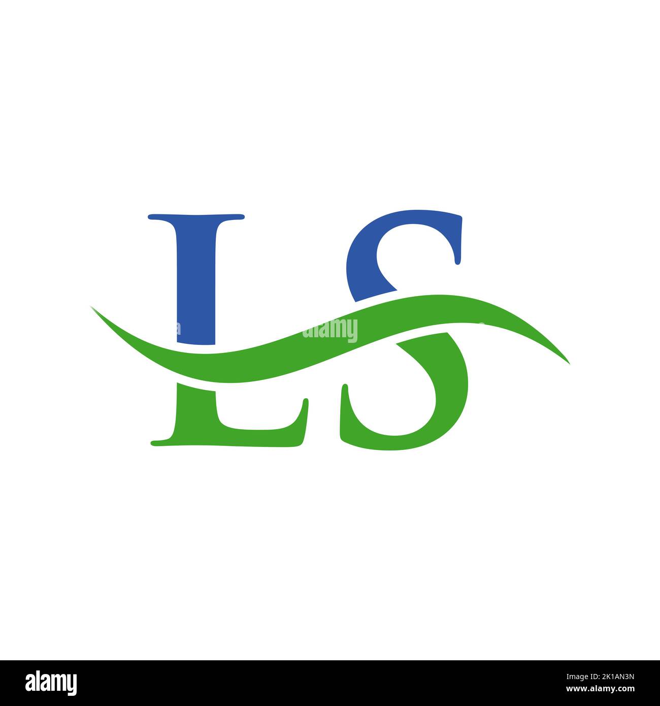 LS Combine Letter Logo Vector Template. Letter LS Logo Design Modern ...