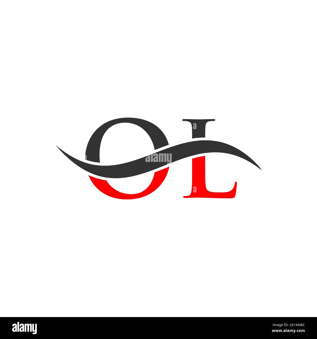 OL Combine Letter Logo Vector Template. Letter OL Logo Design Modern ...