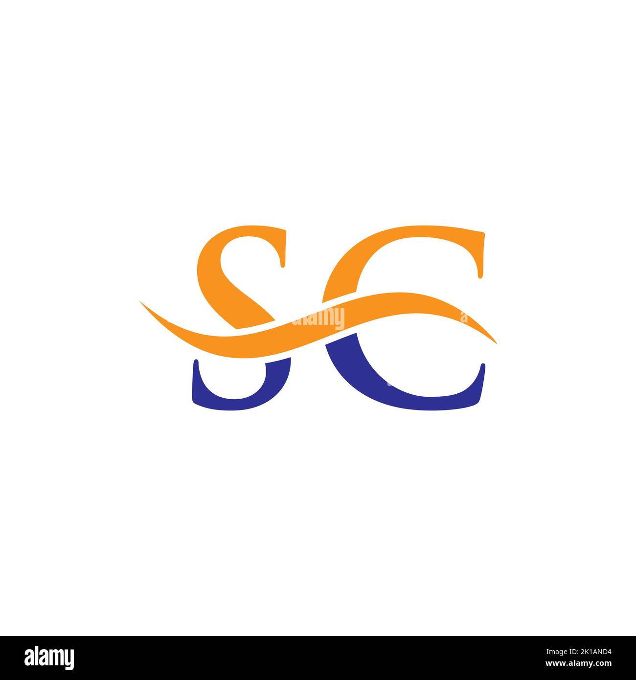 SC Combine Letter Logo Vector Template. Letter SC Logo Design Modern ...