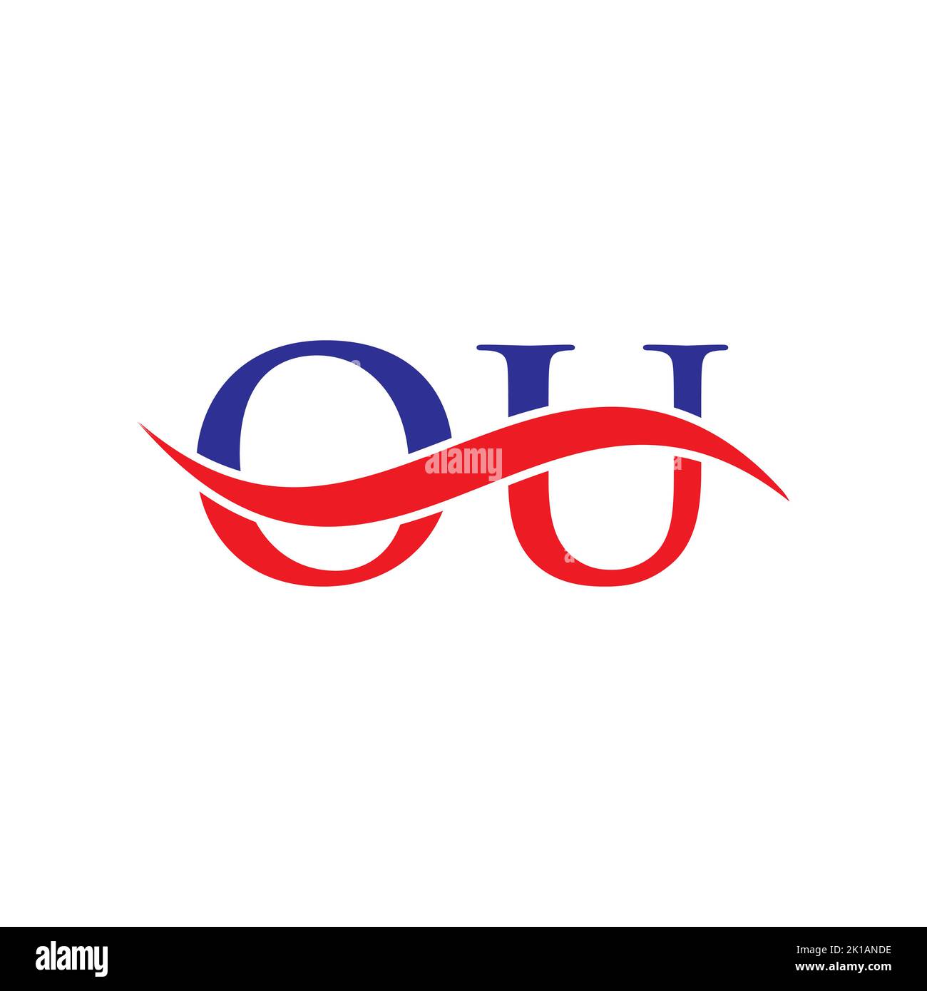 OU Combine Letter Logo Vector Template. Letter OU Logo Design Modern ...