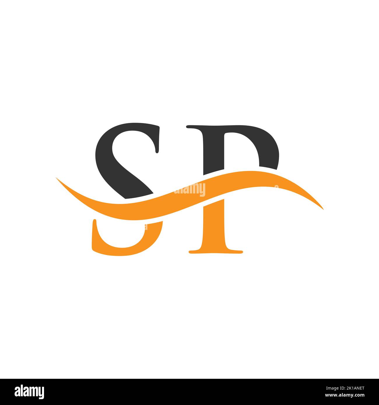 SP Combine Letter Logo Vector Template. Letter SP Logo Design Modern ...