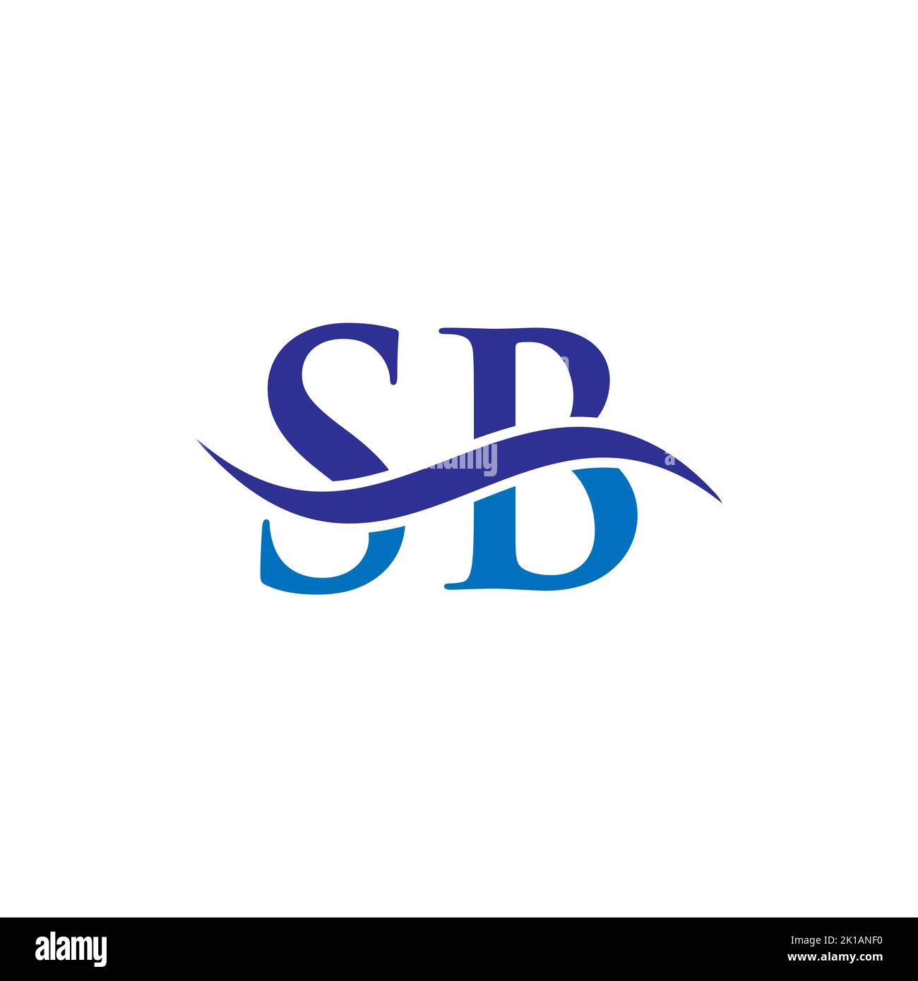 SB Combine Letter Logo Vector Template. Letter SB Logo Design Modern ...