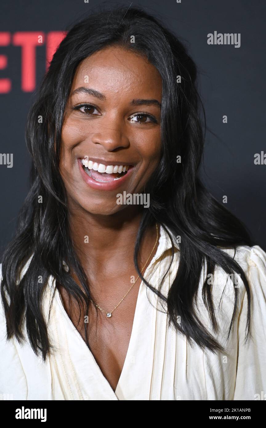 Los Angeles, USA. 16th Sep, 2022. Caroline Harris at the premiere for ...