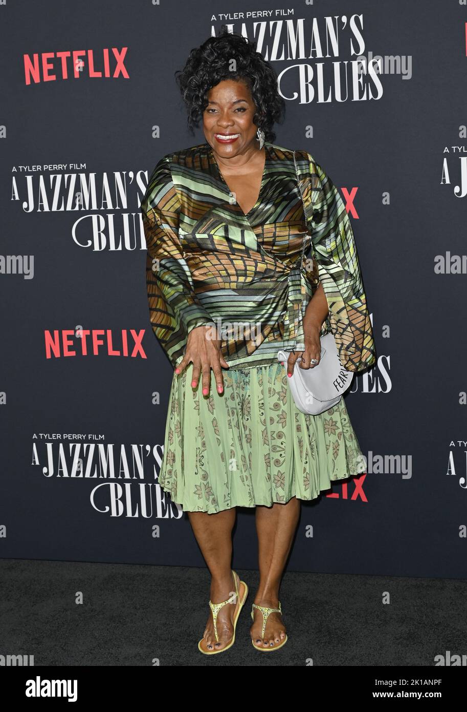 Los Angeles, USA. 16th Sep, 2022. Loretta Devine at the premiere for "A Jazzman's Blues" at the ...