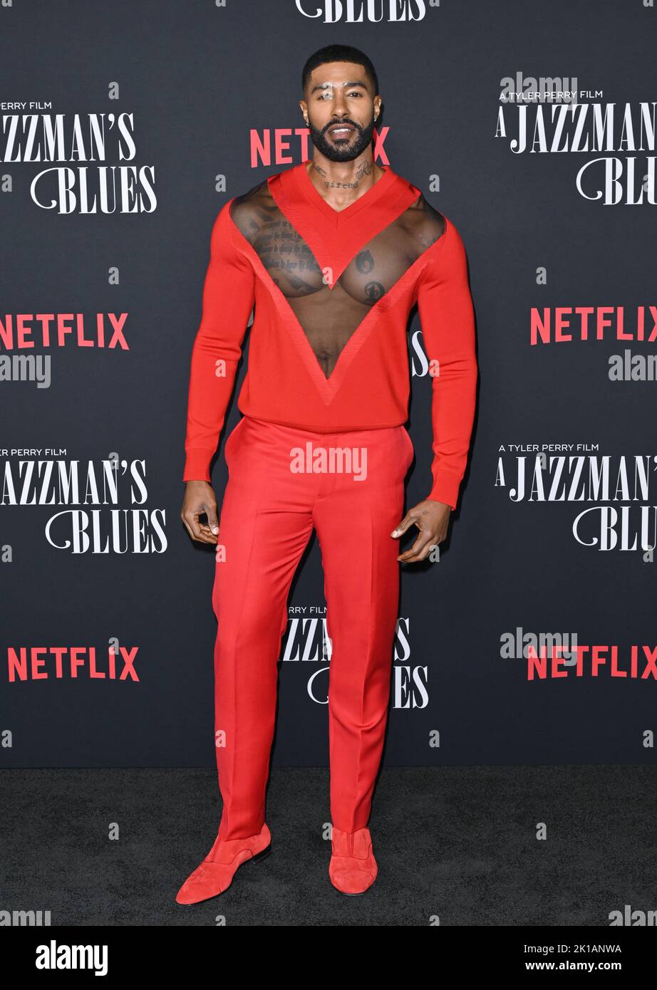 Los Angeles, USA. 16th Sep, 2022. Skyh Black at the premiere for "A ...