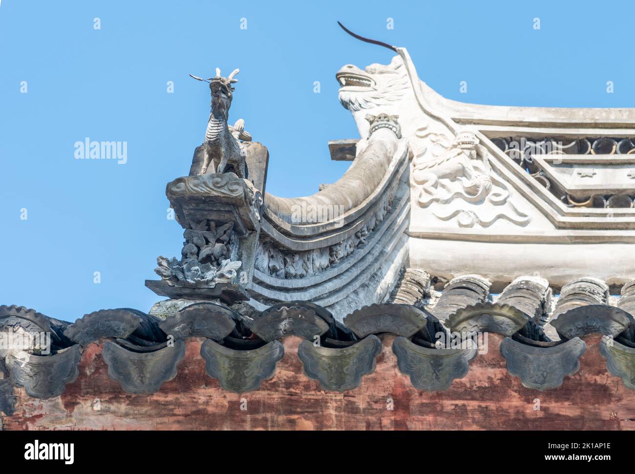 The building and interior of Zhongwang Mansion of Taiping Heavenly ...