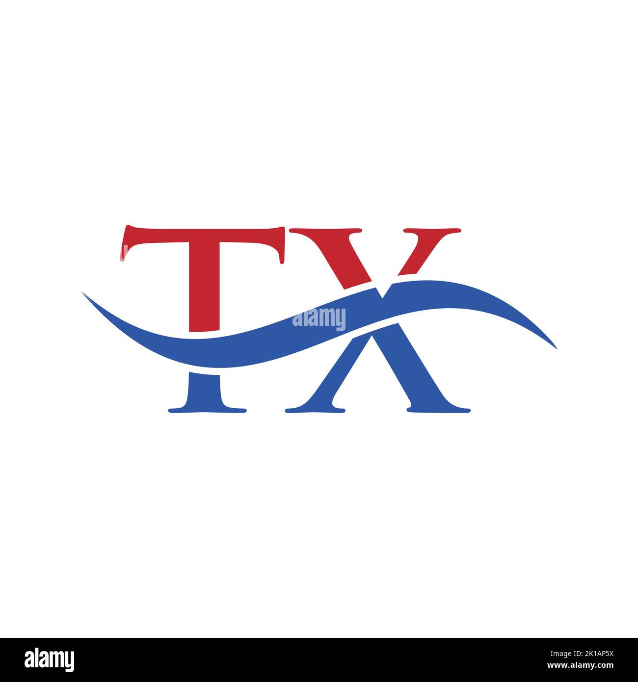 TX Combine Letter Logo Vector Template. Letter TX Logo Design Modern ...