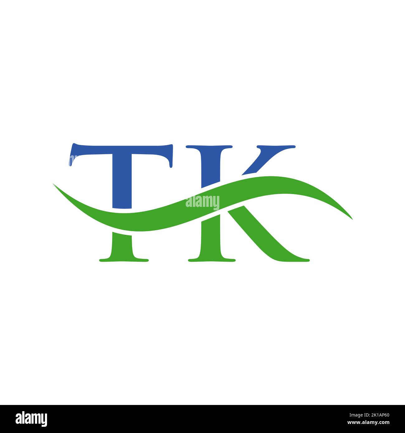 TK Combine Letter Logo Vector Template. Letter TK Logo Design Modern ...
