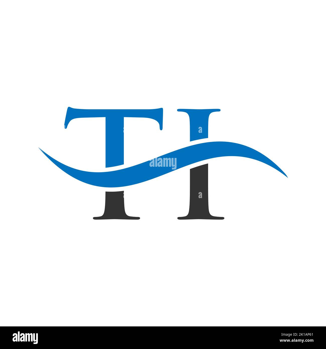 TI Combine Letter Logo Vector Template. Letter TI Logo Design Modern ...