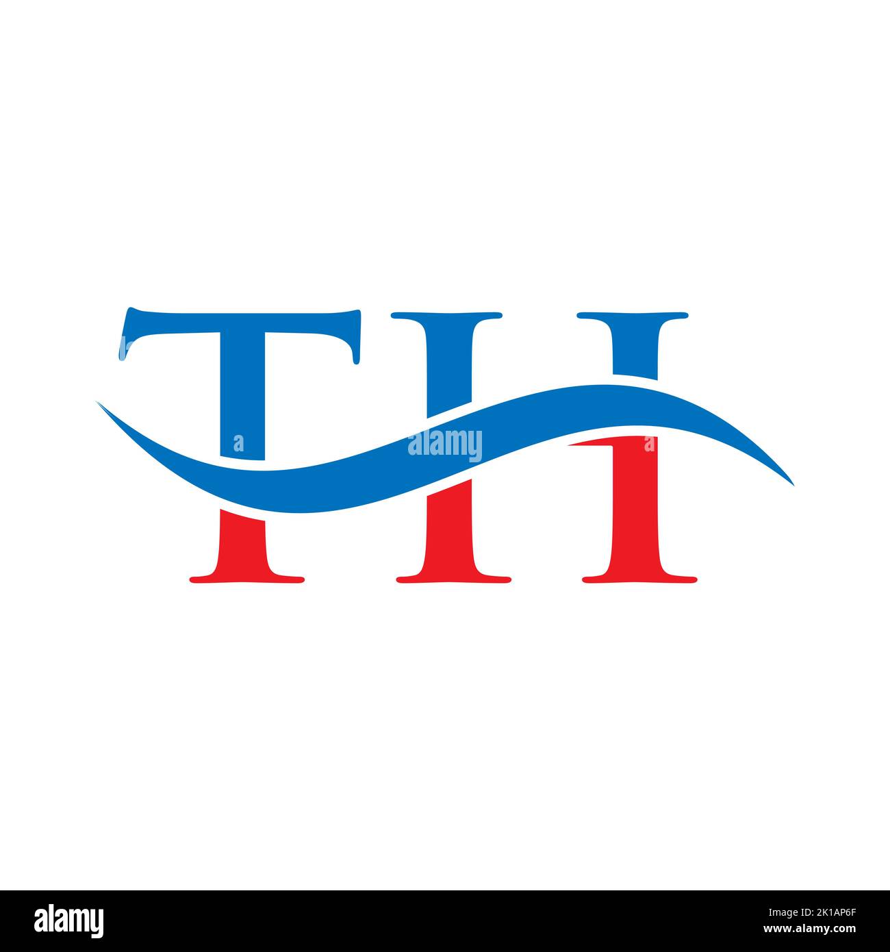 TH Combine Letter Logo Vector Template. Letter TH Logo Design Modern ...