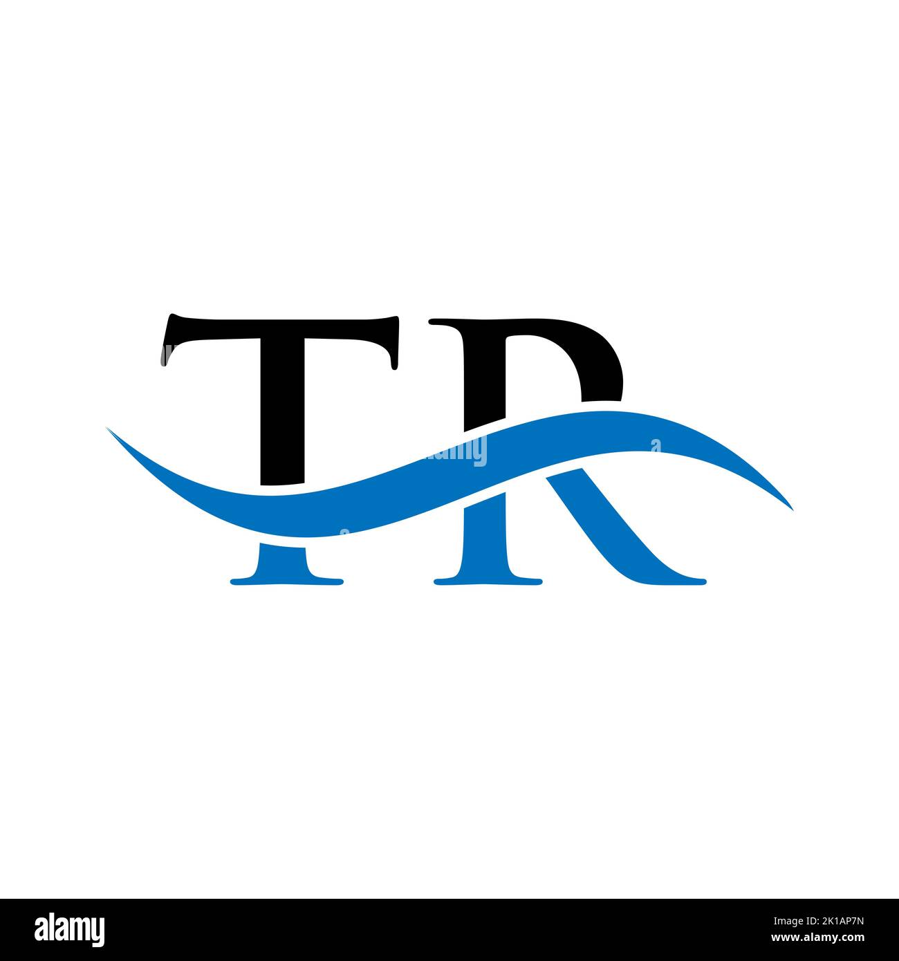 TR Combine Letter Logo Vector Template. Letter TR Logo Design Modern ...