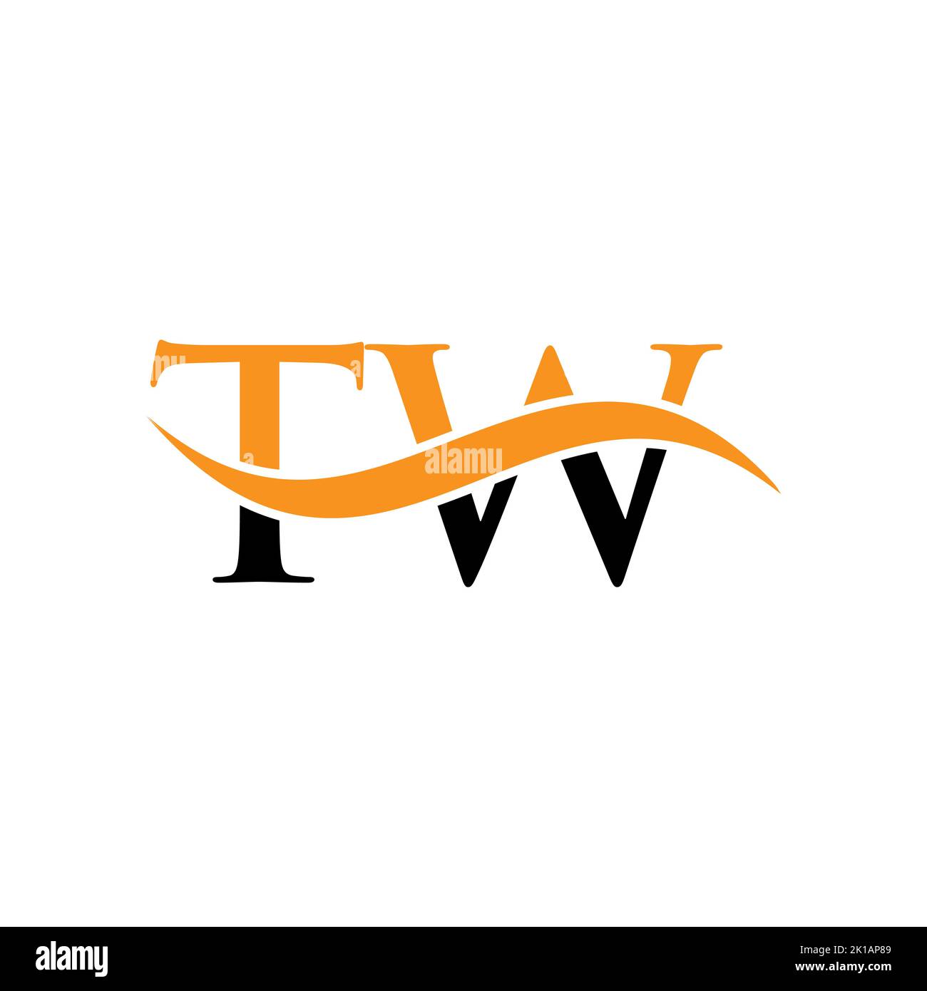 TW Combine Letter Logo Vector Template. Letter TW Logo Design Modern ...