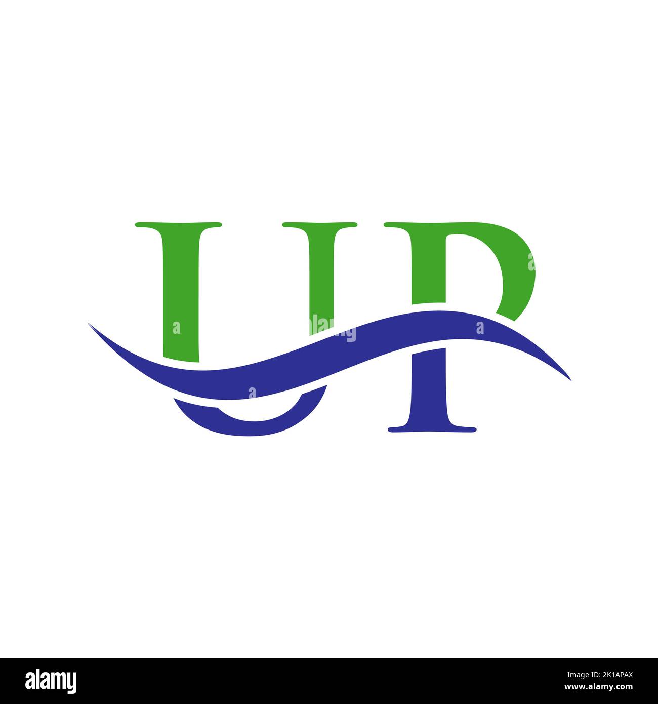 UP Combine Letter Logo Vector Template. Letter UP Logo Design Modern ...