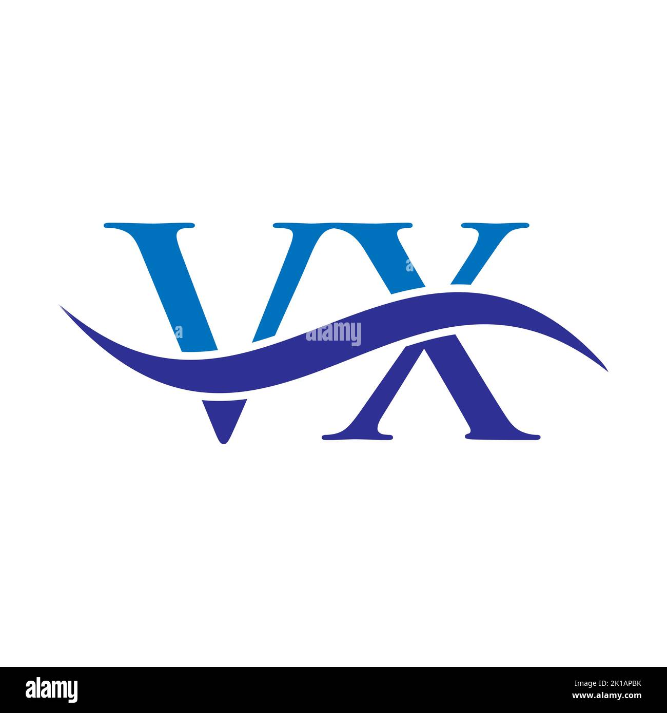 Letter vx logo hi-res stock photography and images - Alamy