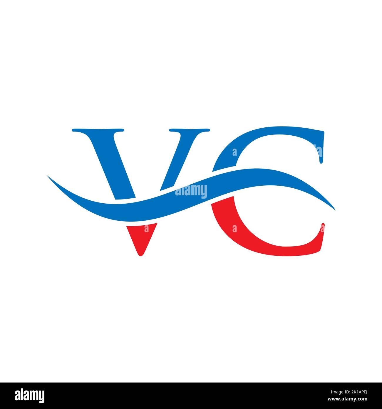 VC Combine Letter Logo Vector Template. Letter VC Logo Design Modern ...