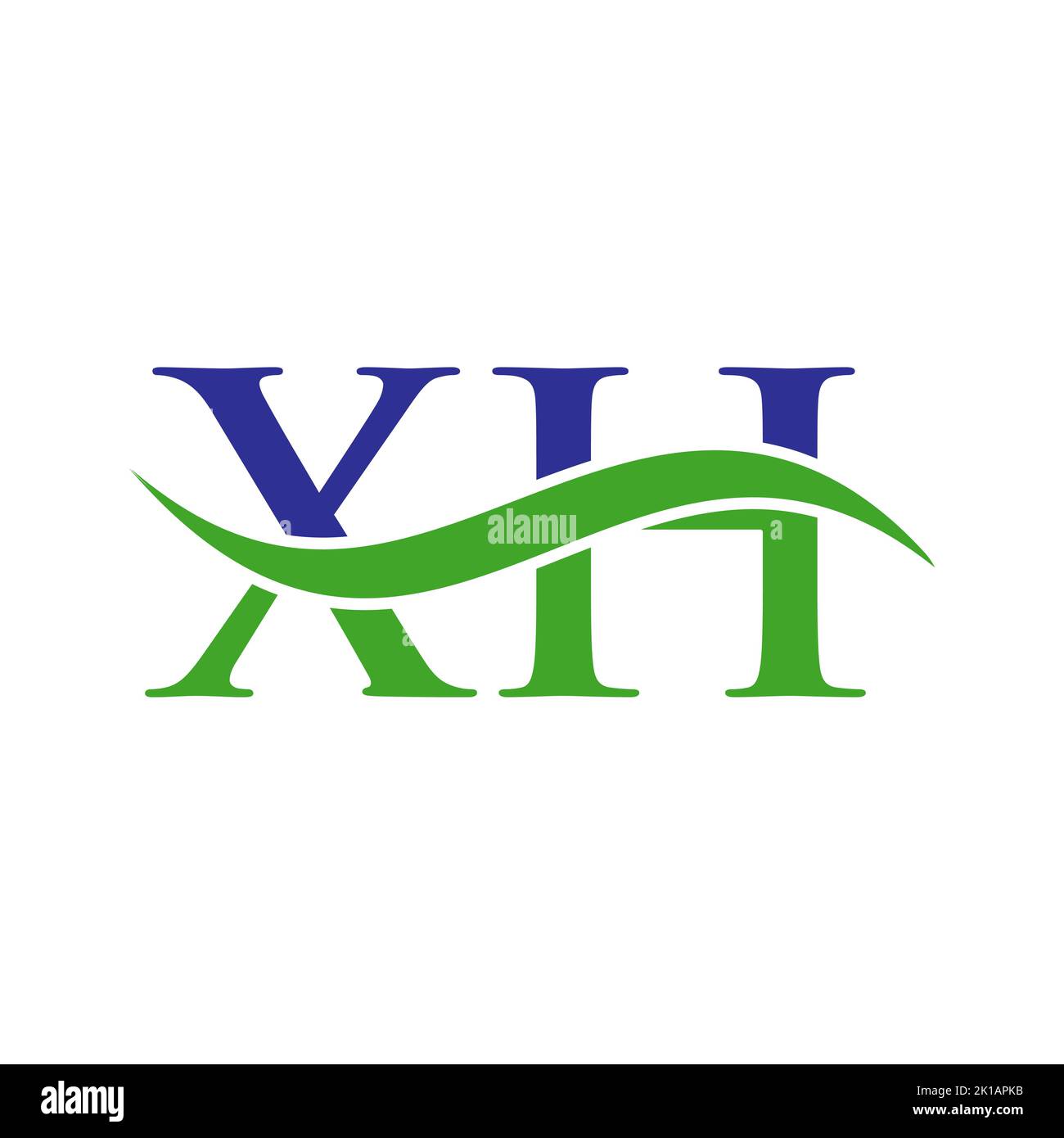 XH Combine Letter Logo Vector Template. Letter XH Logo Design Modern ...