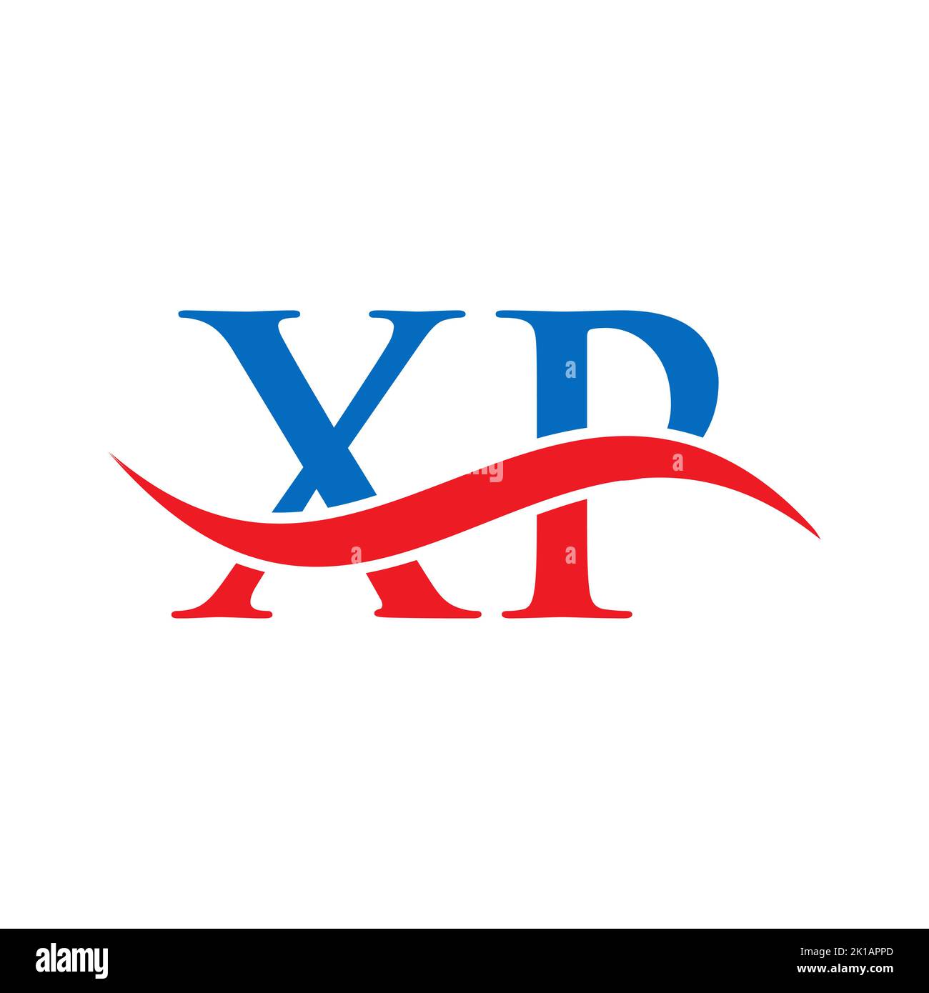 XP Combine Letter Logo Vector Template. Letter XP Logo Design Modern ...