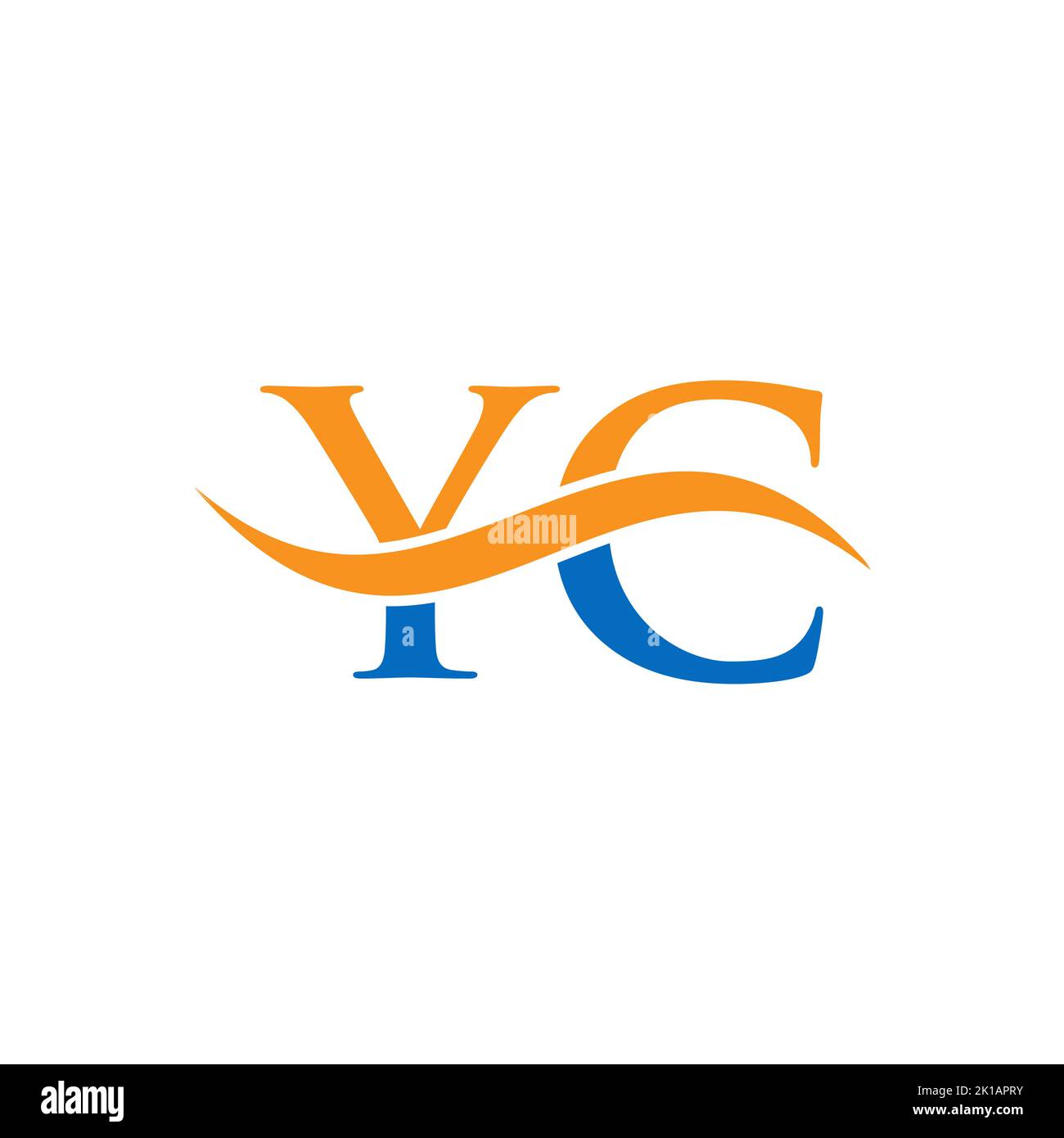 YC Combine Letter Logo Vector Template. Letter YC Logo Design Modern ...