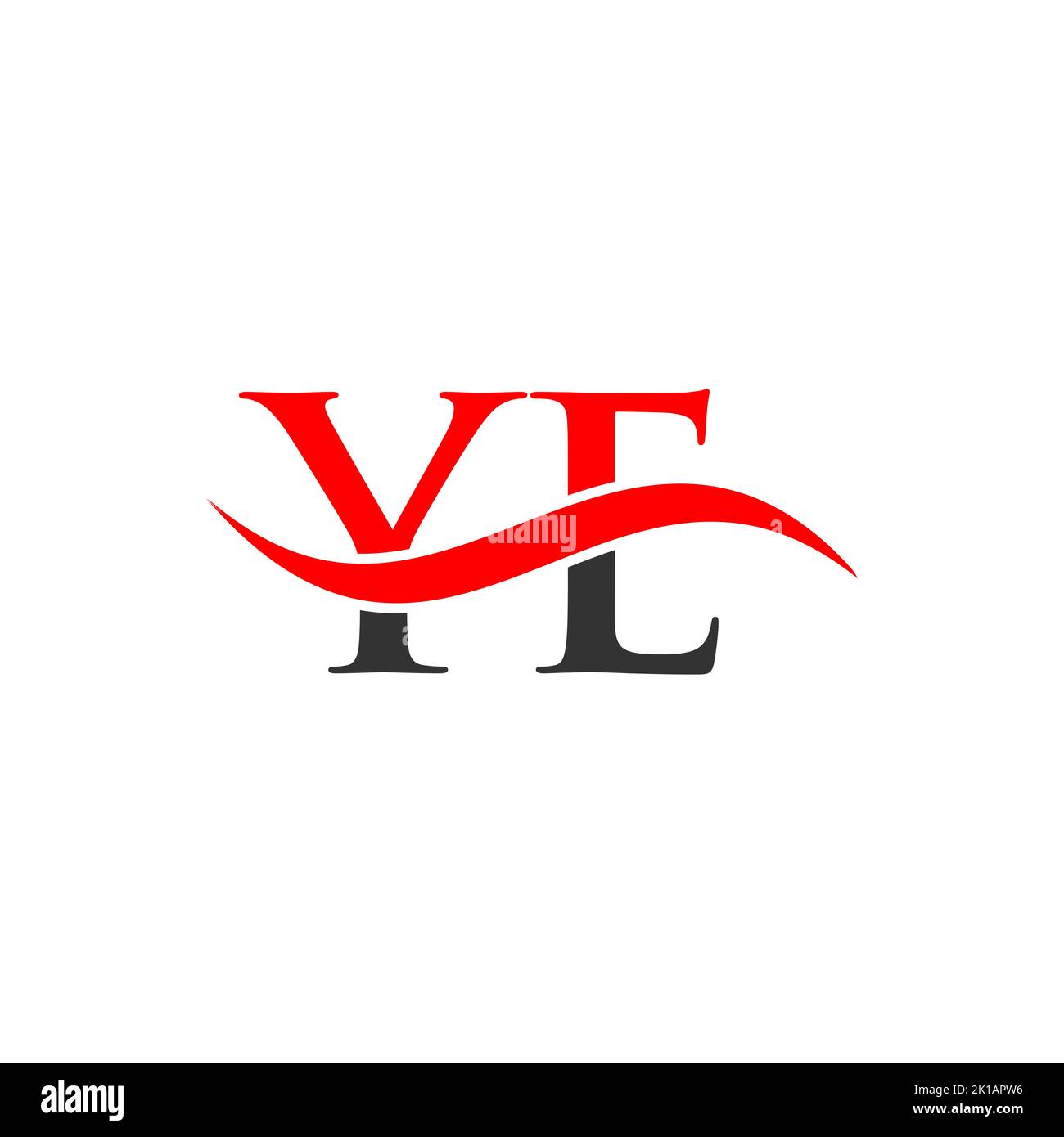 YE Combine Letter Logo Vector Template. Letter YE Logo Design Modern ...