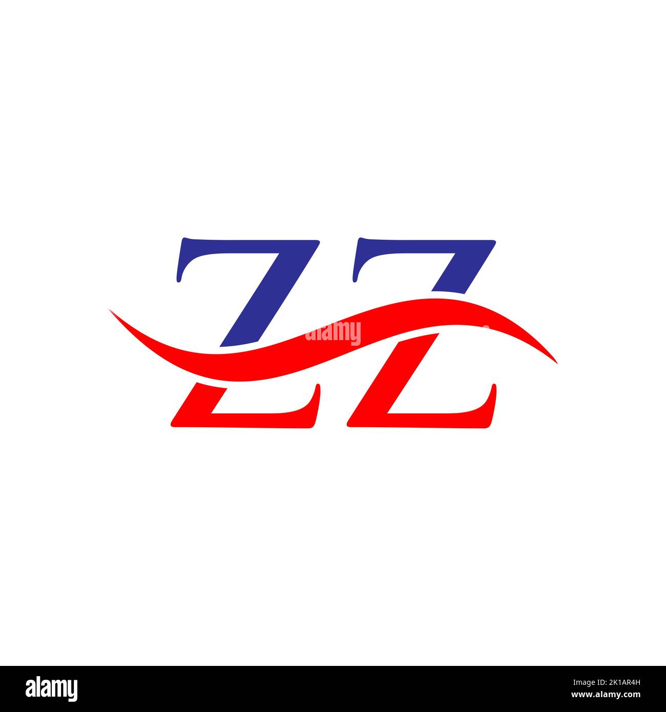 ZZ Combine Letter Logo Vector Template. Letter ZZ Logo Design Modern Typography Sign Stock ...