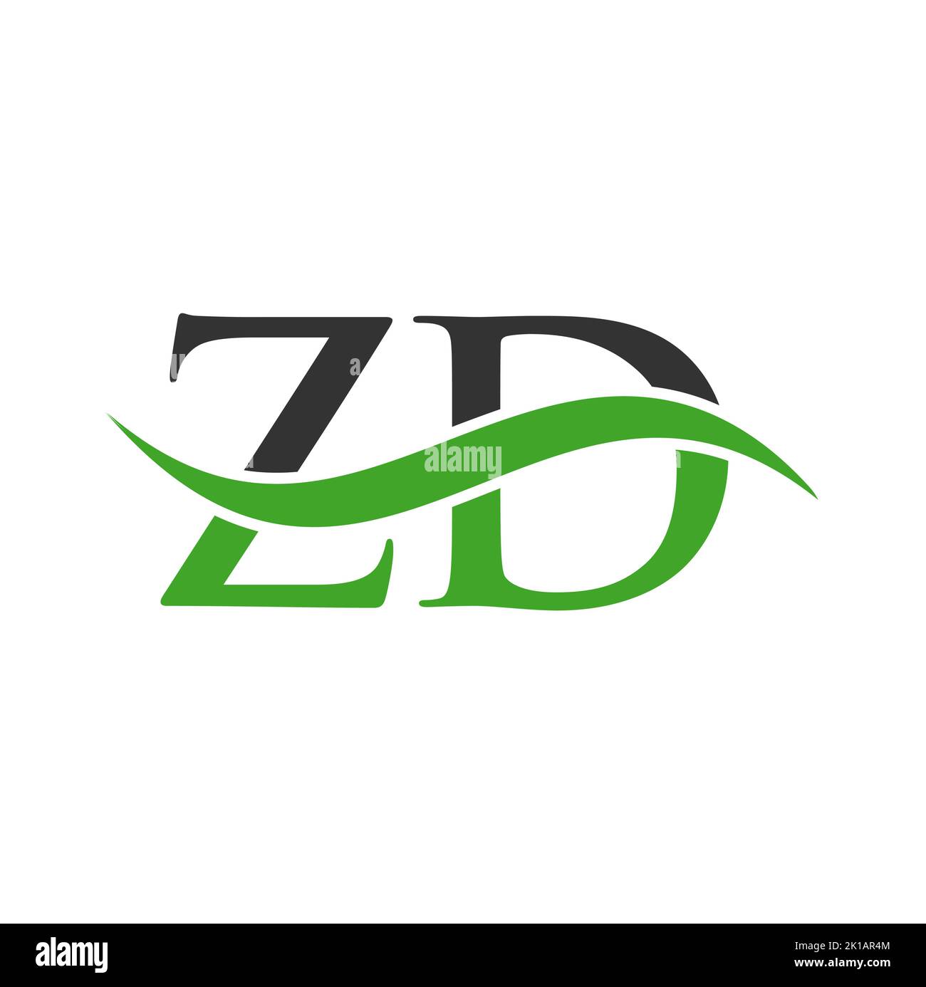 ZD Combine Letter Logo Vector Template. Letter ZD Logo Design Modern ...