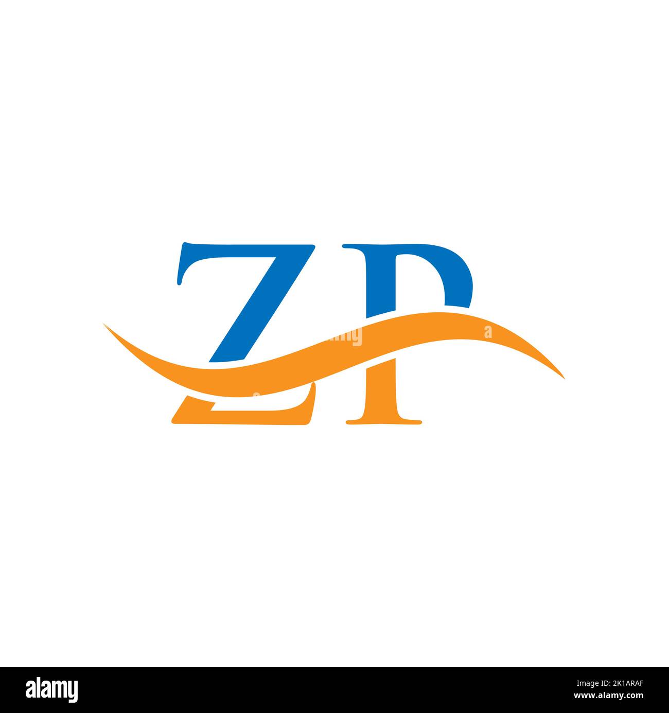 ZP Combine Letter Logo Vector Template. Letter ZP Logo Design Modern ...