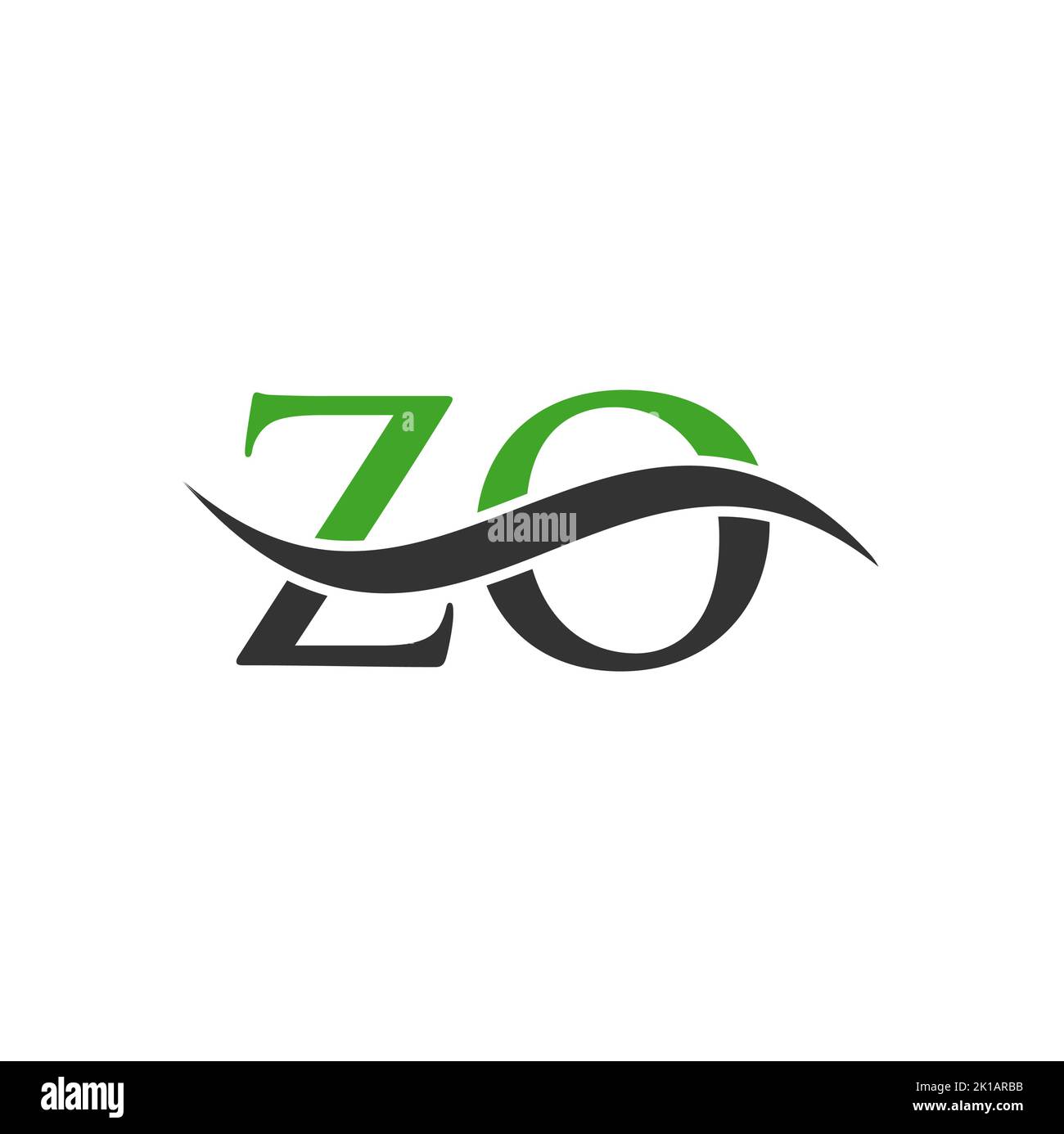 ZO Combine Letter Logo Vector Template. Letter ZO Logo Design Modern ...