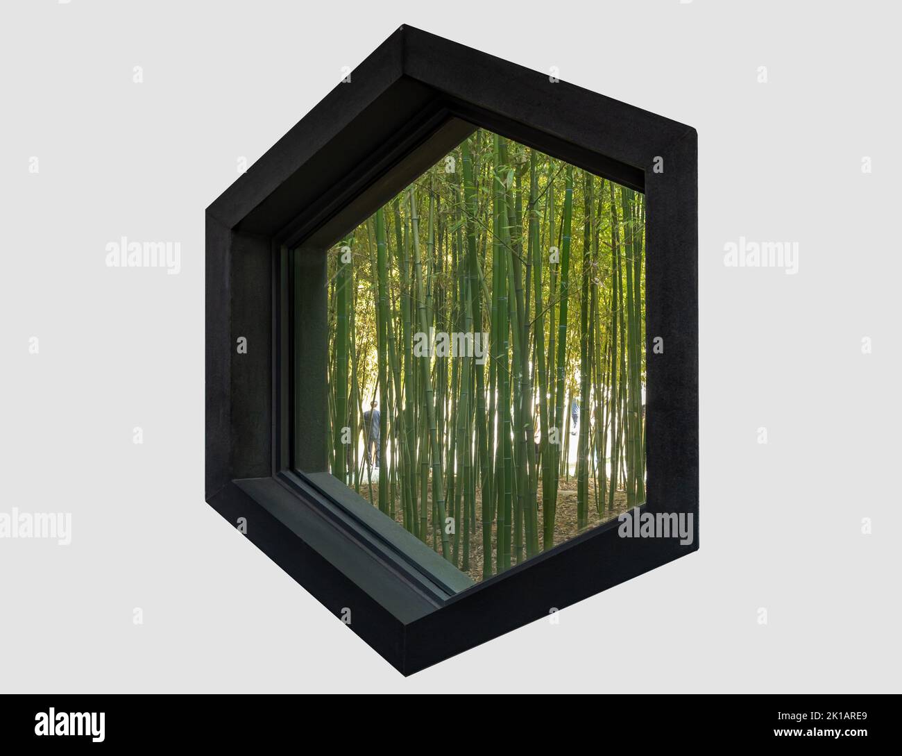Floral windows of classical gardens in Suzhou, China Stock Photo - Alamy