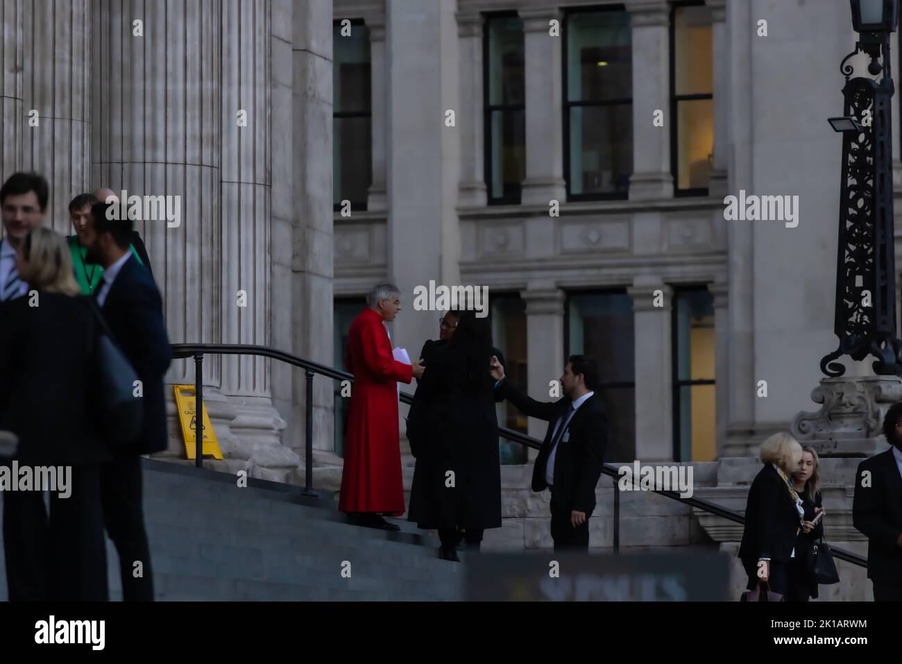 Around London during the mourning period for Queen Elizabeth II Stock ...