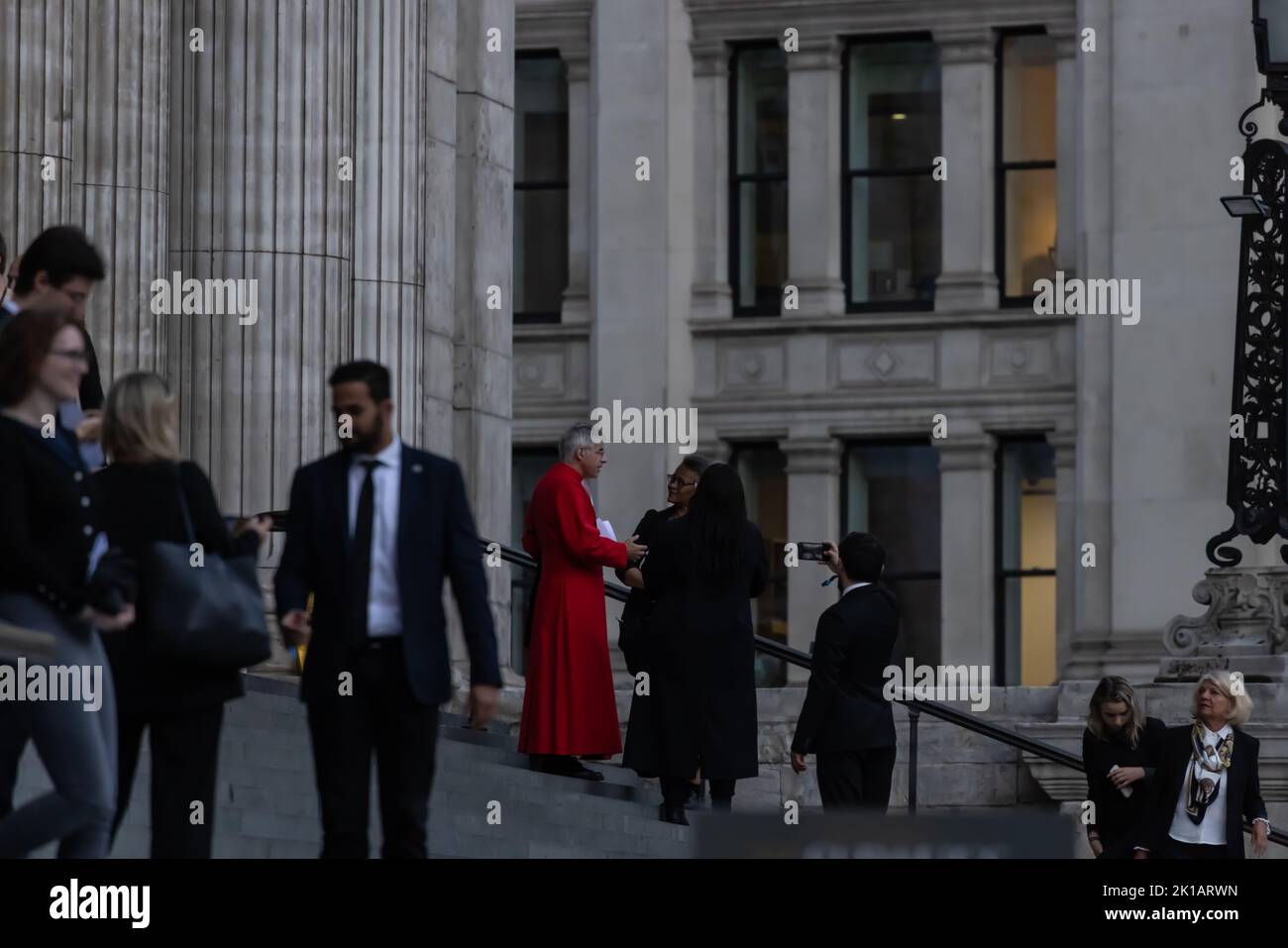 Around London during the mourning period for Queen Elizabeth II Stock ...