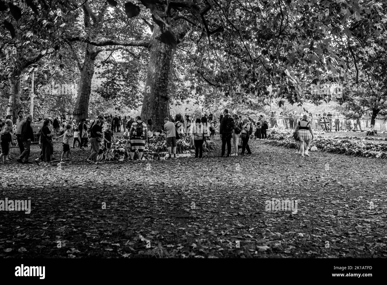 Around London in the year of Queen Elizabeth II passing Stock Photo - Alamy